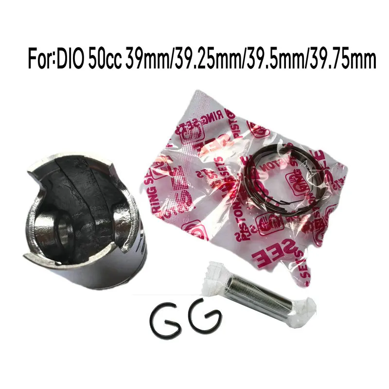 Motorcycle Engine Parts Standard Modified Cylinder Pistons & Rings Kit ...