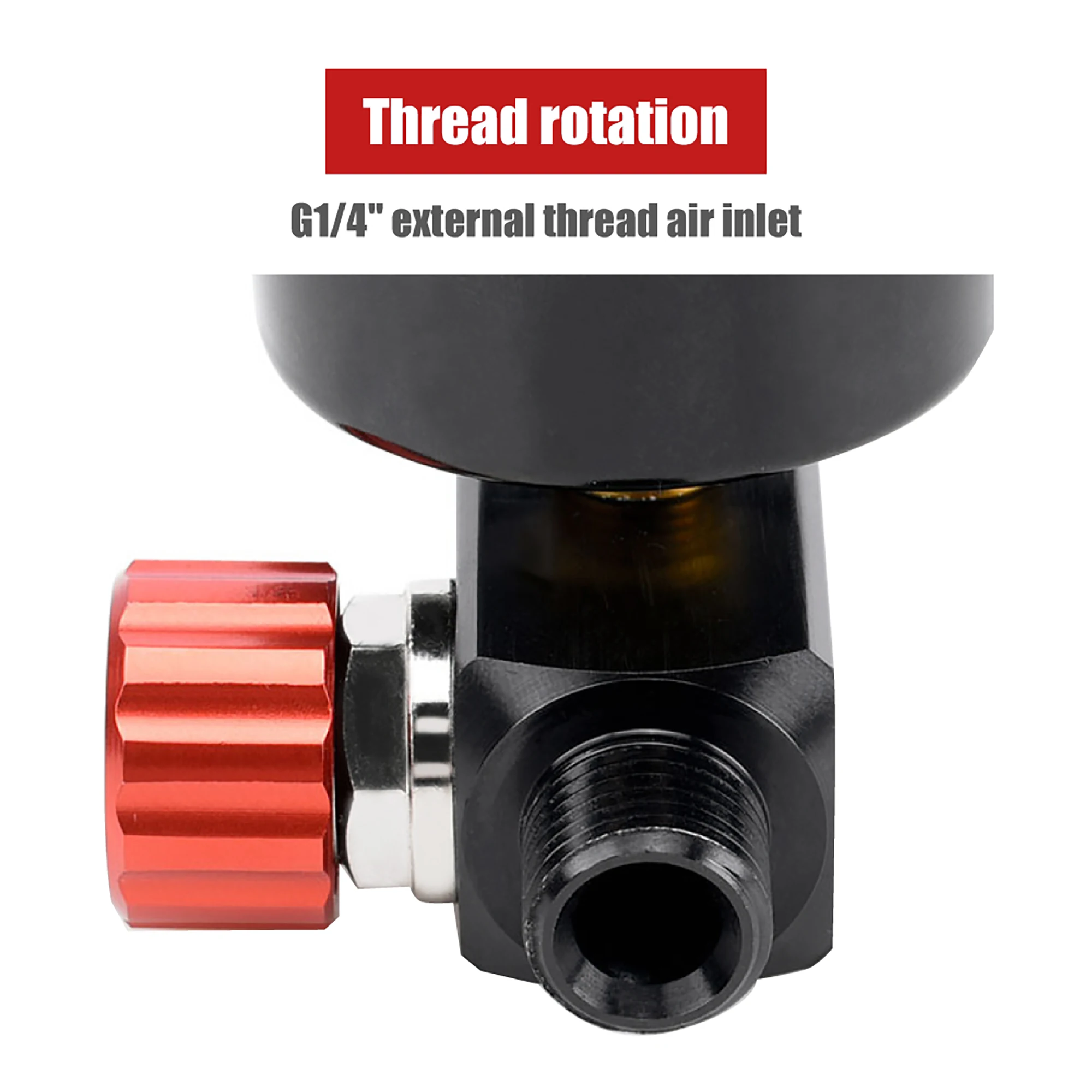 China AEROPRO Adjustable Pneumatic Reducing Valve With Gauge For ...