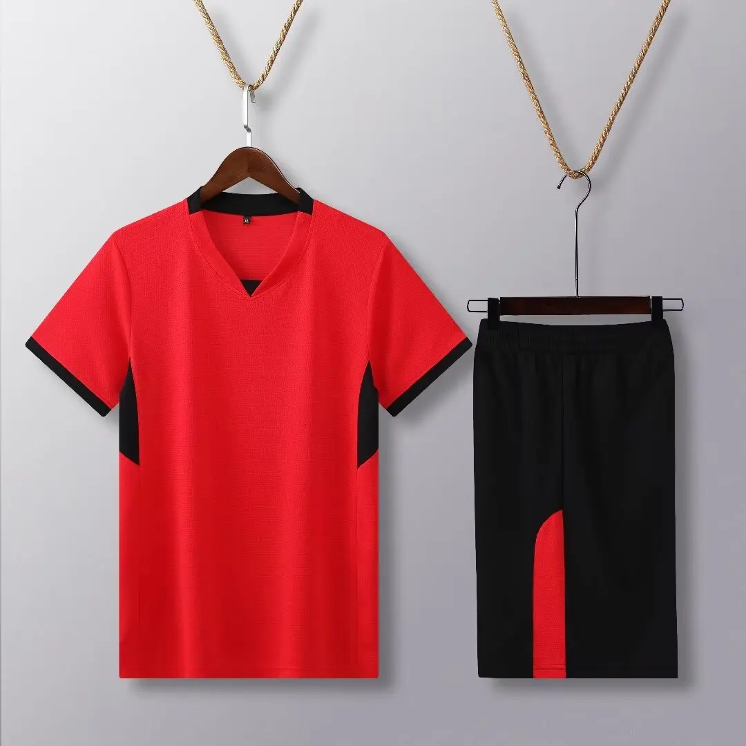 Adult-Men-Kids-Child-Soccer-Volleyball-Football-Jersey-Set-Suit-Shirts ...