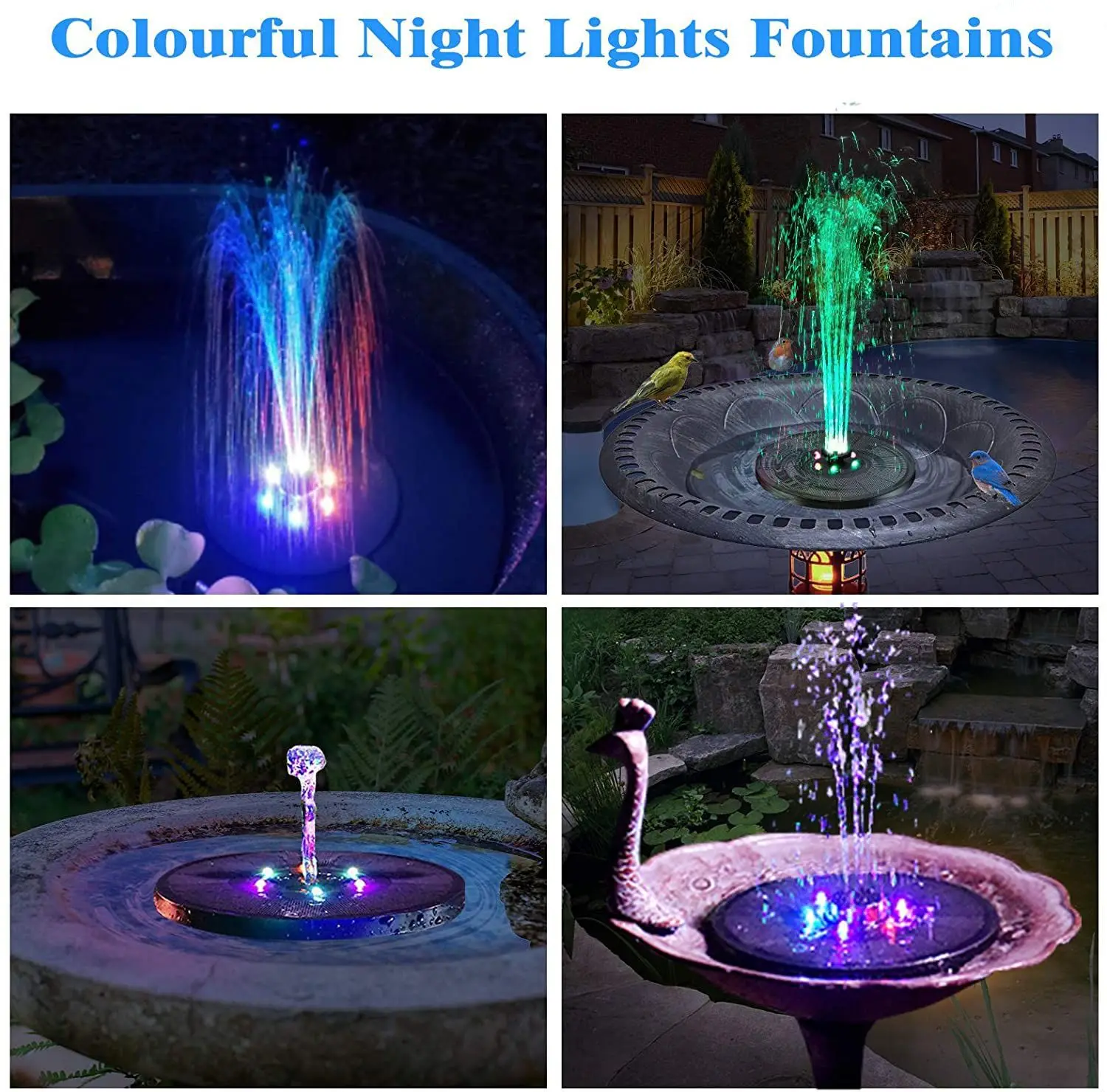 Electric Powered Water Fountains Sculpture