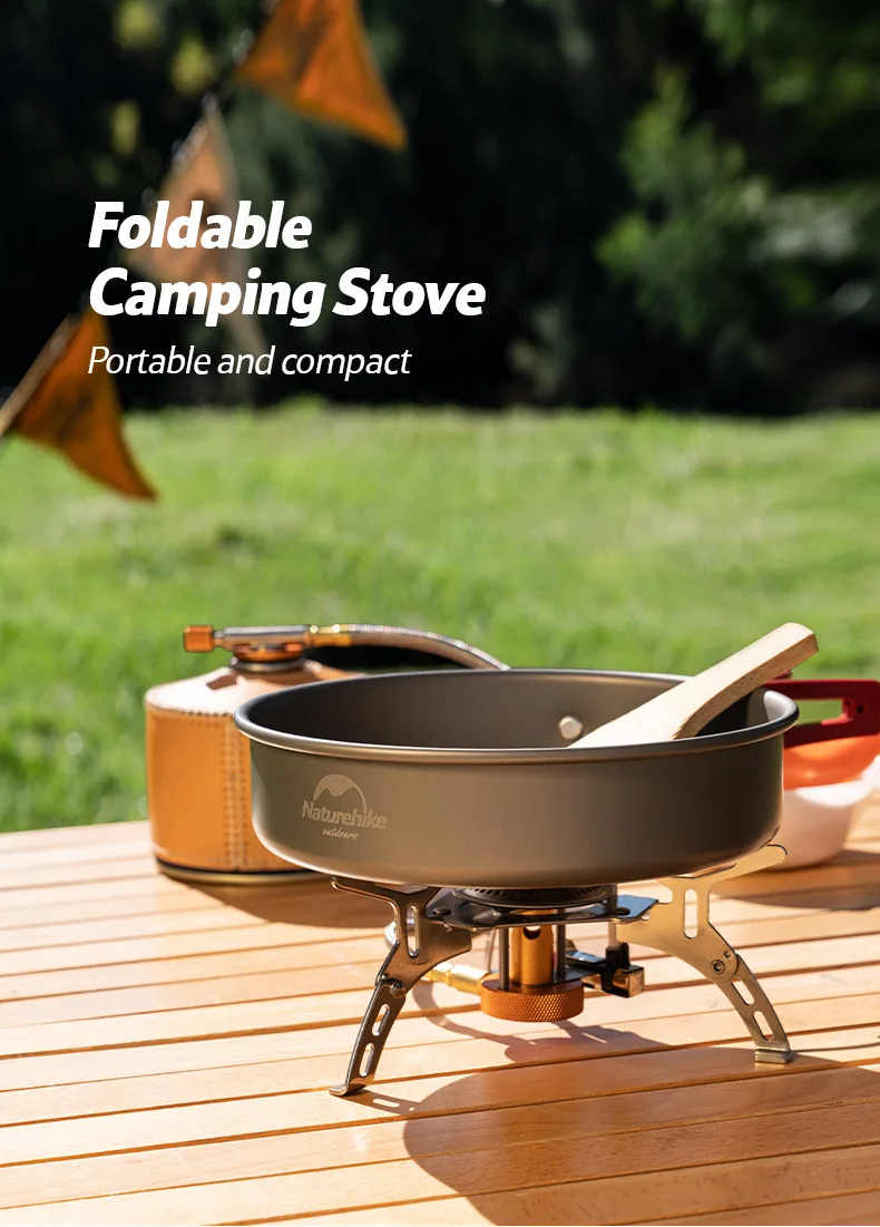 Réchaud,fourneau à gaz pliable Portable, pour l'extérieur, Camping ...