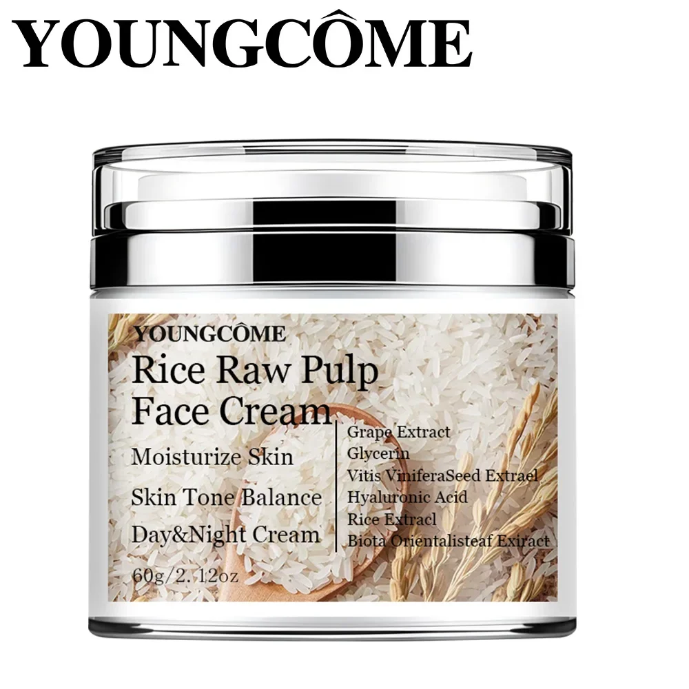 Rice Puree Revitalizing Cream - Hydrating Face Moisturizer with ...