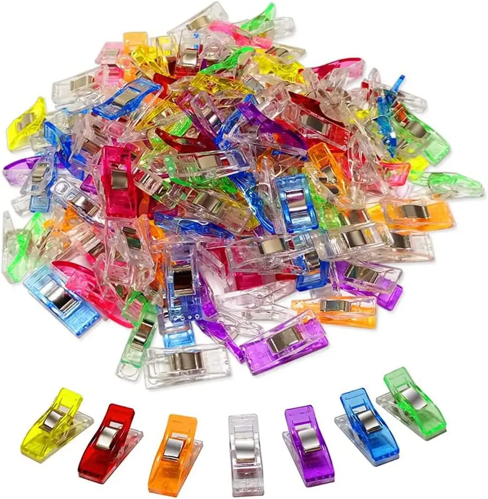 Clips-de-costura-multiusos-Clips-coloridos-de-pl-stico-almacenamiento ...