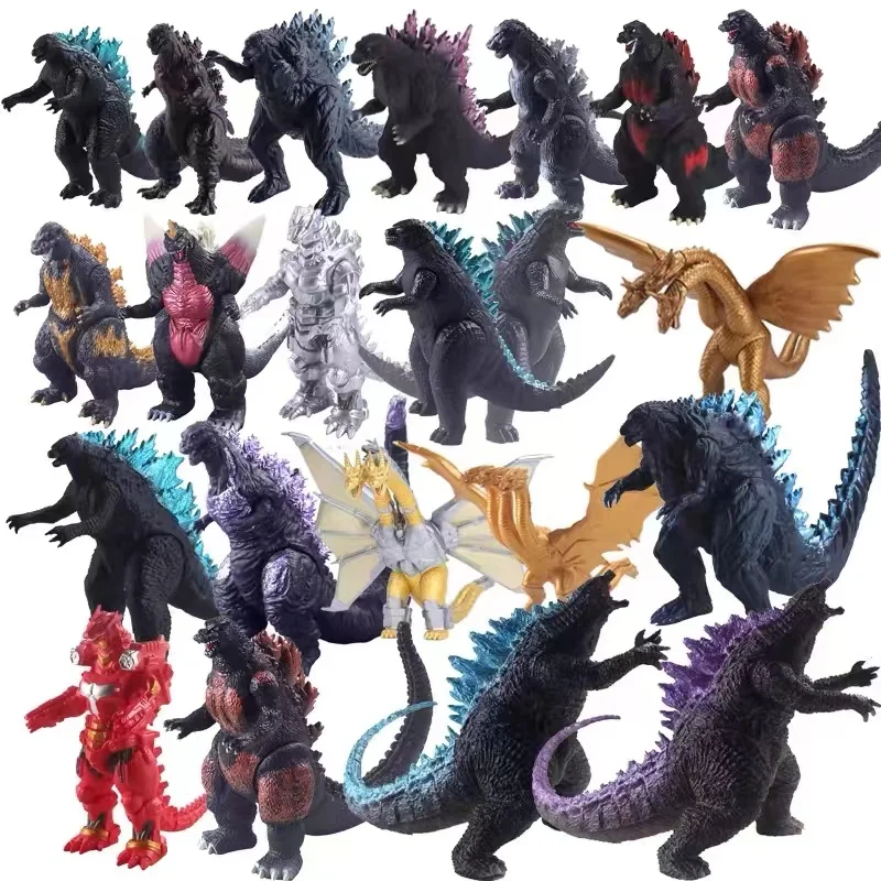 16-24cm-Godzilla-King-of-Monsters-Mechanical-Red-lotus-Planet-Godzilla ...