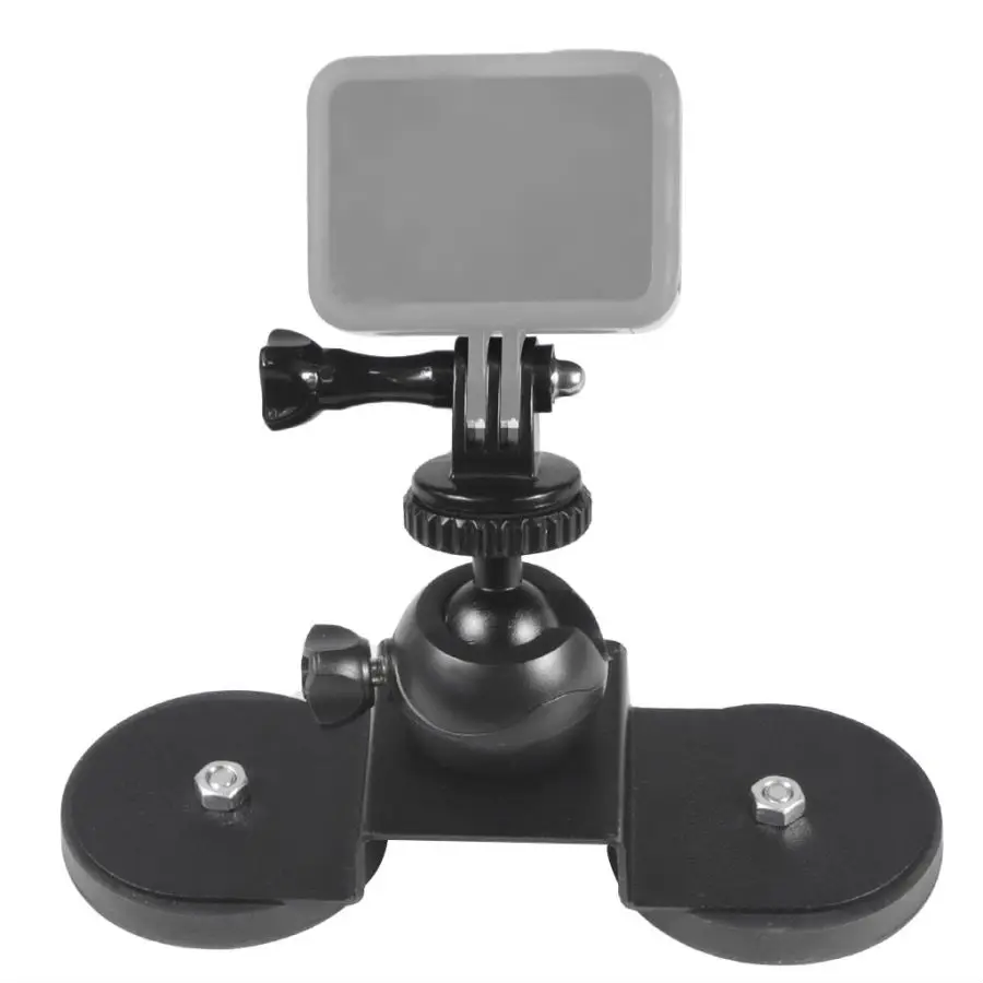 Low Angle Suction Cup Magnetic Mount Tripod Adapter 360 Ballhead Sucker ...