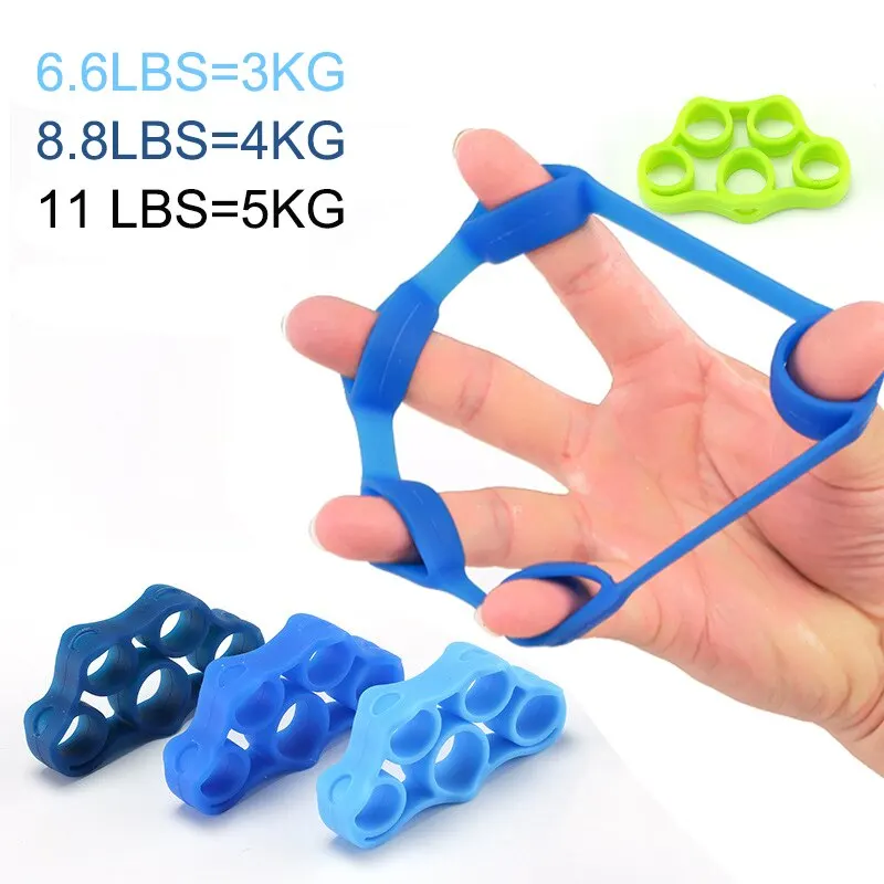 Pinza-de-dedo-de-silicona-banda-de-resistencia-de-agarre-de-mano-para ...