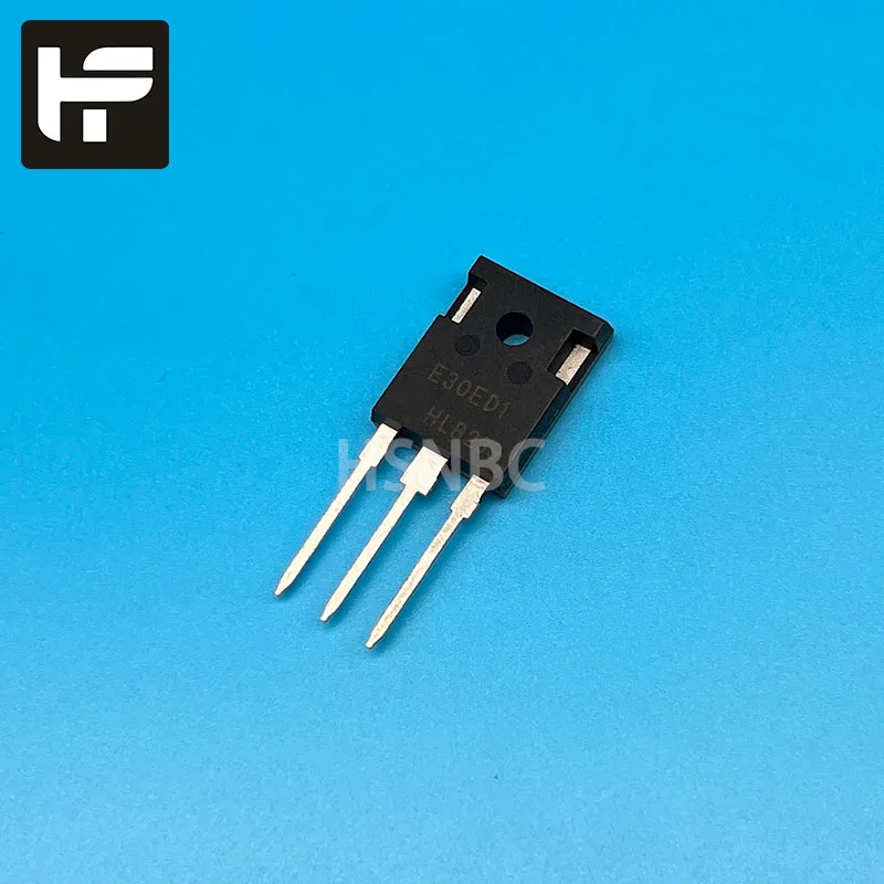 5Pcs-Lot-E30ED1-IDW30E65D1-TO-247-30A-650V-FAST-RECOVERY-DIODE-100 ...