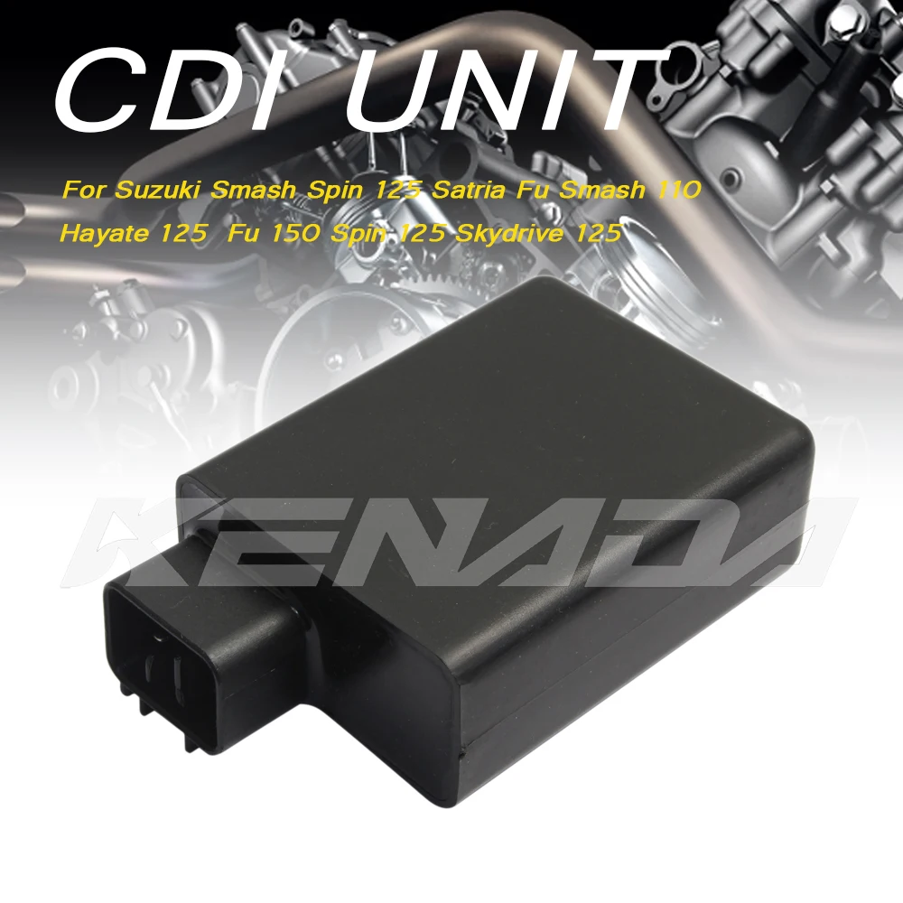 CDI-UNIT-For-Suzuki-Smash-Spin-125-Satria-Fu-Smash-110-Hayate-125-Fu ...