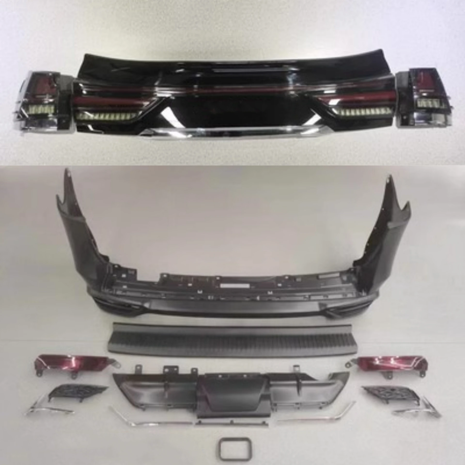 Rear-Bumper-Taillight-Assembly-Through-Lamp-for-Lexus-LX570-08-15 ...