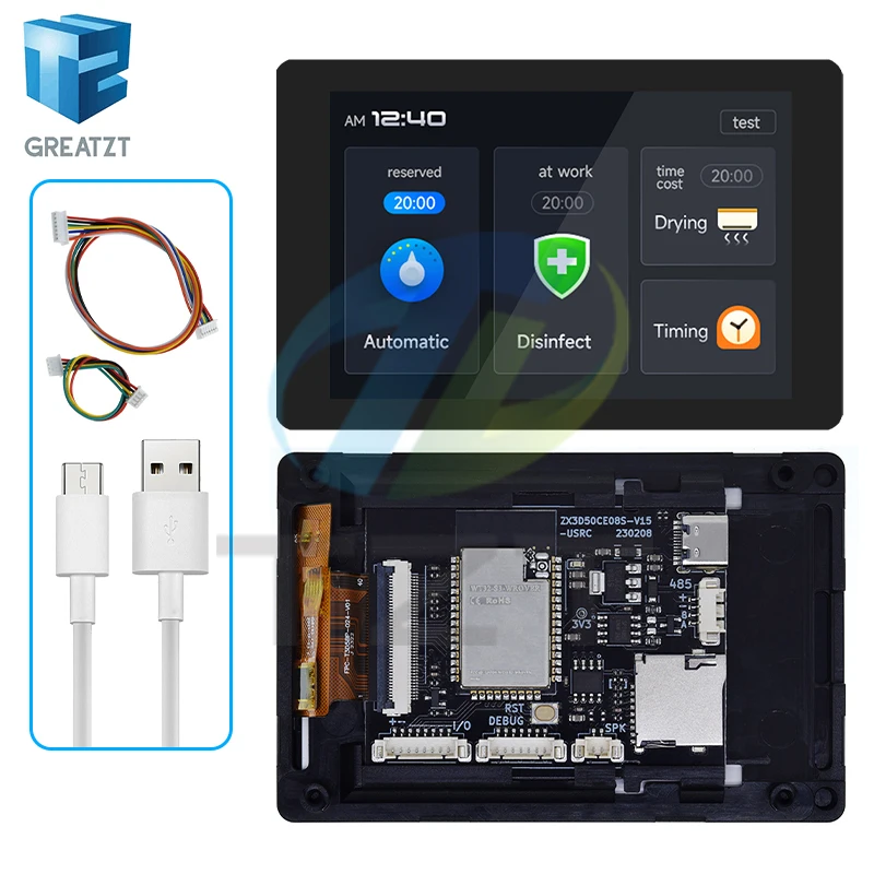 1PCS-ESP32-Development-Board-WT32-SC01-PLUS-With-3-5-inch-320X480 ...