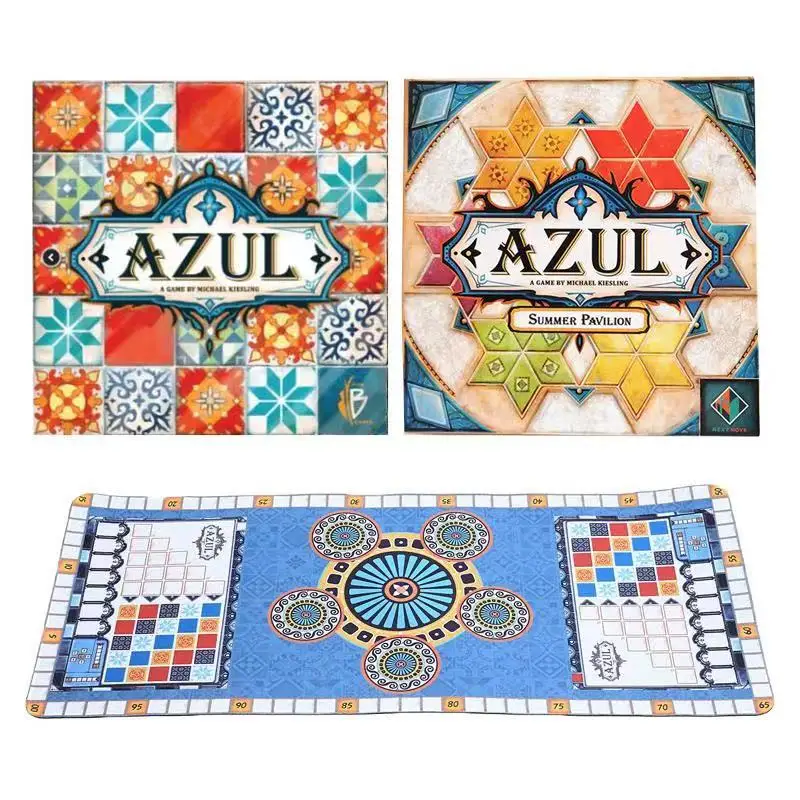 Azul Board Game: A Strategy Card And Mosaic Tile Placement Game For ...