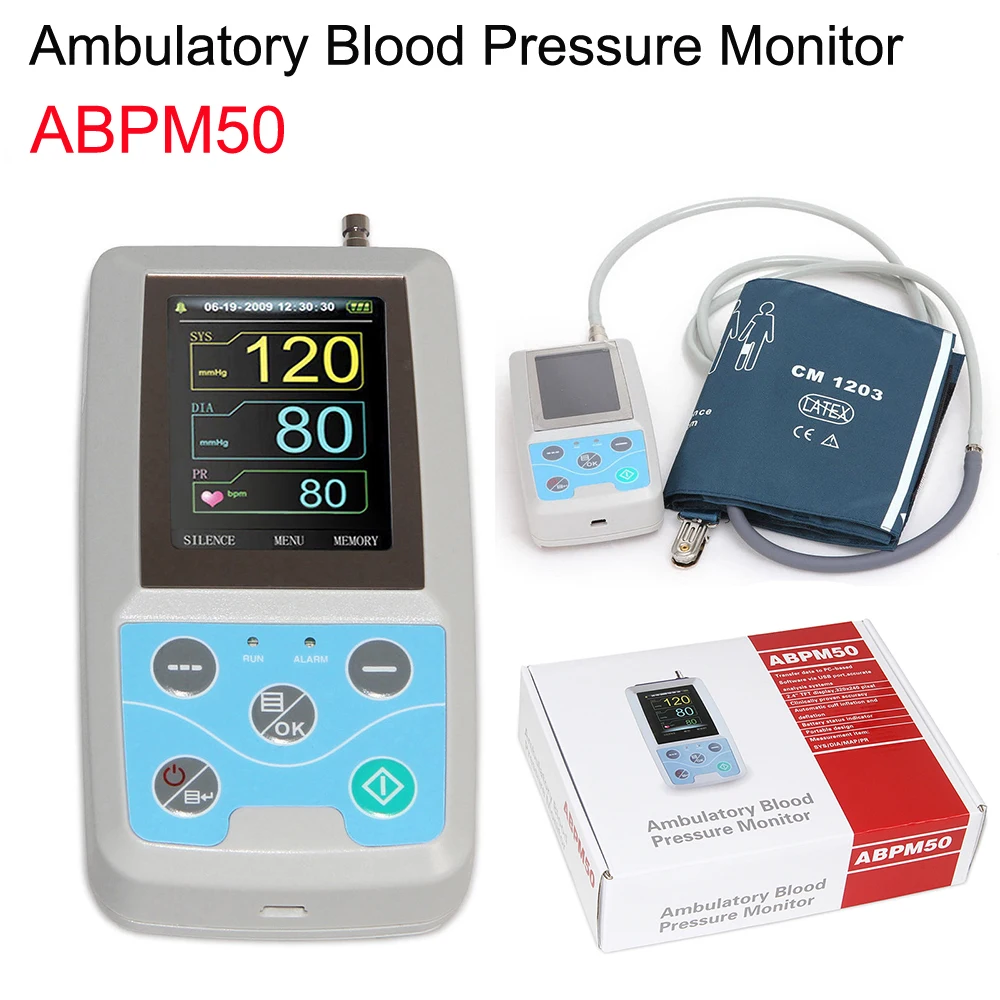 ABPM50-24hour-Ambulatory-Blood-Pressure-Monitor-Handheld-Patient ...
