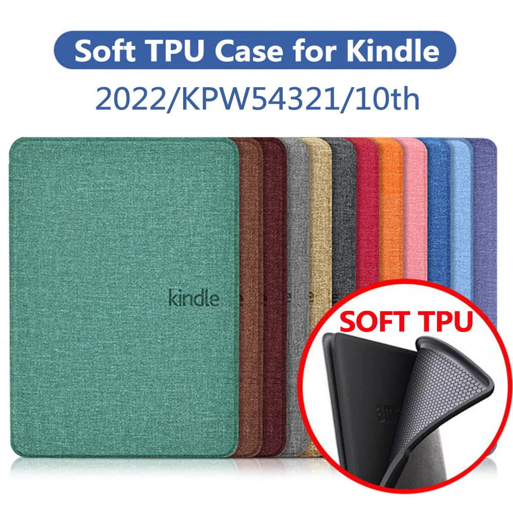 Soft TPU Case for Kindle Paperwhite 2022 2021 2019 2018 2016 1 2 3 4 5 ...