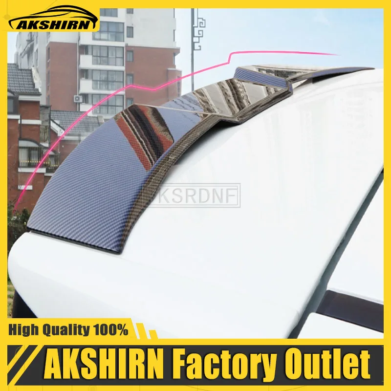 Fit For toyota rav 4 2020 Carbon Fiber Spoiler Exterior Rear Roof ...