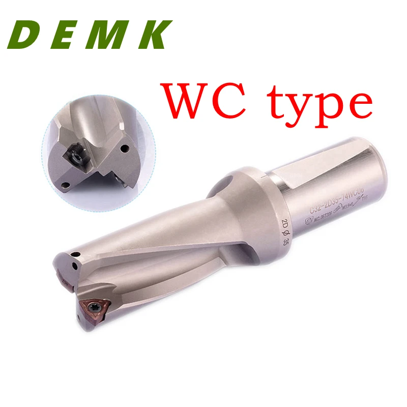 WC series insert bit U drill 2D 3D 4D 5D 14mm 50mm fast for Each WCMX ...