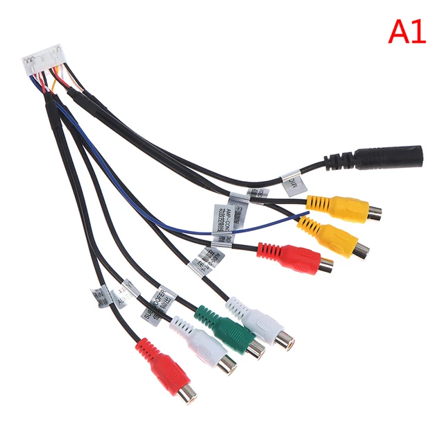 20 Pin Rca Cable Car Audio | 20 Pin Rca Radio Cable | Microphone Car ...
