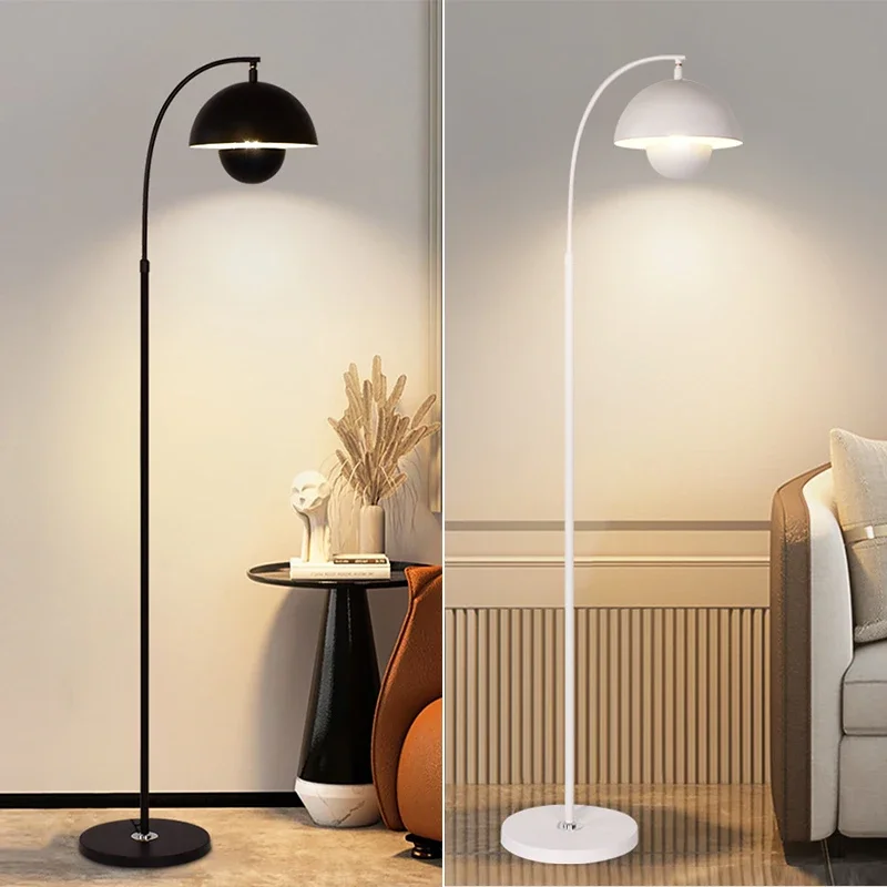 Nordic-Black-Floor-Lamp-LED-Standing-Lamp-for-Living-Room-Study-Bedroom ...