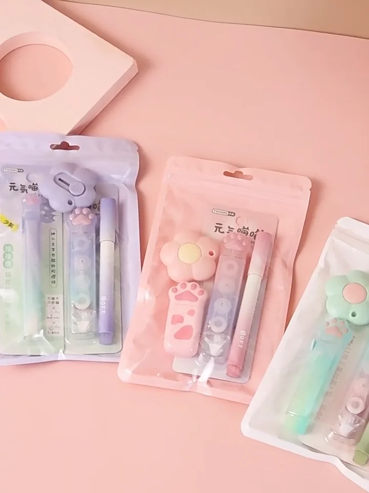 Compact Stationery Set Premium Packaged 7-In-1 Correction Tape ...