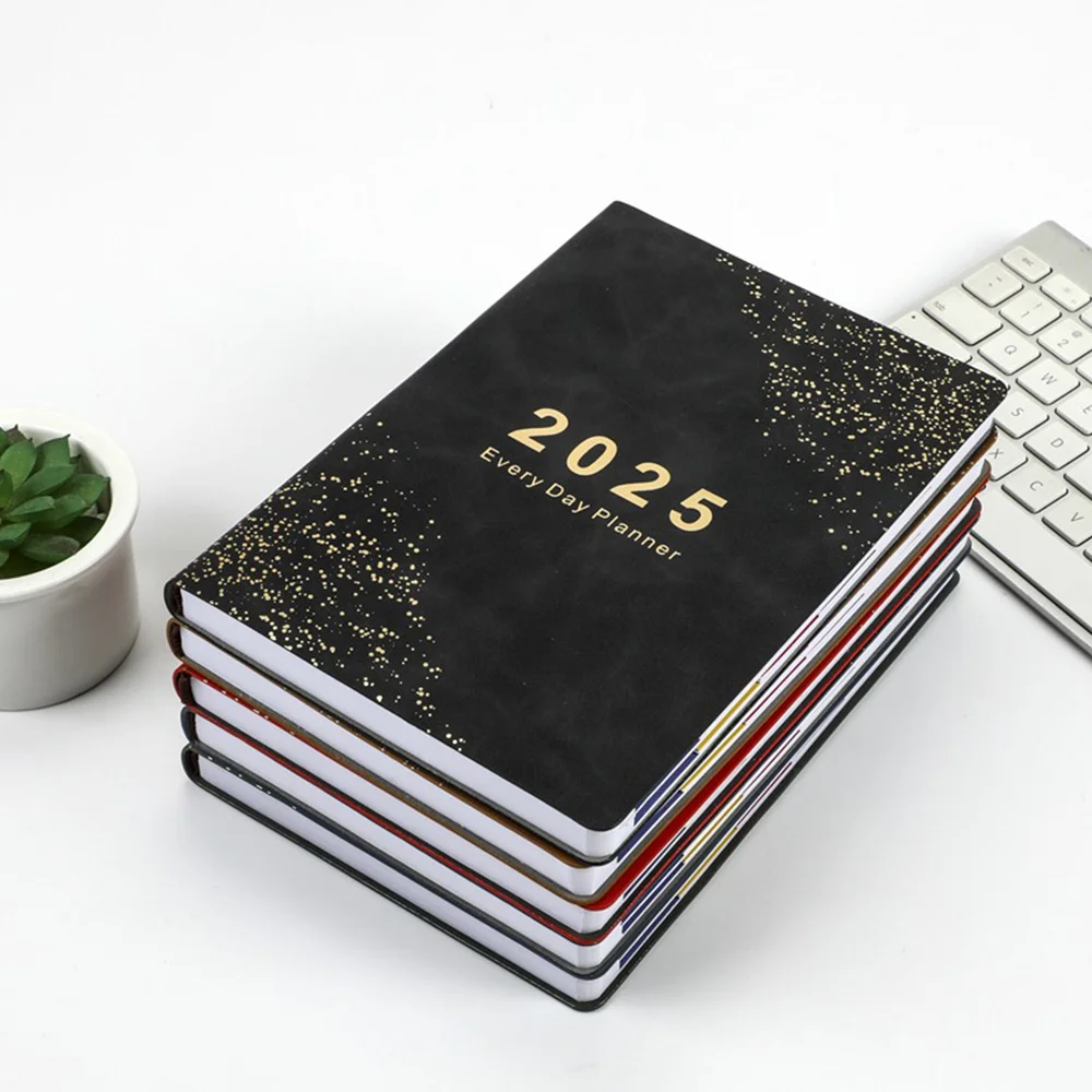 2025-Agenda-Diary-Notebook-Monthly-Calendar-Daily-Planner-A5-Notebook ...