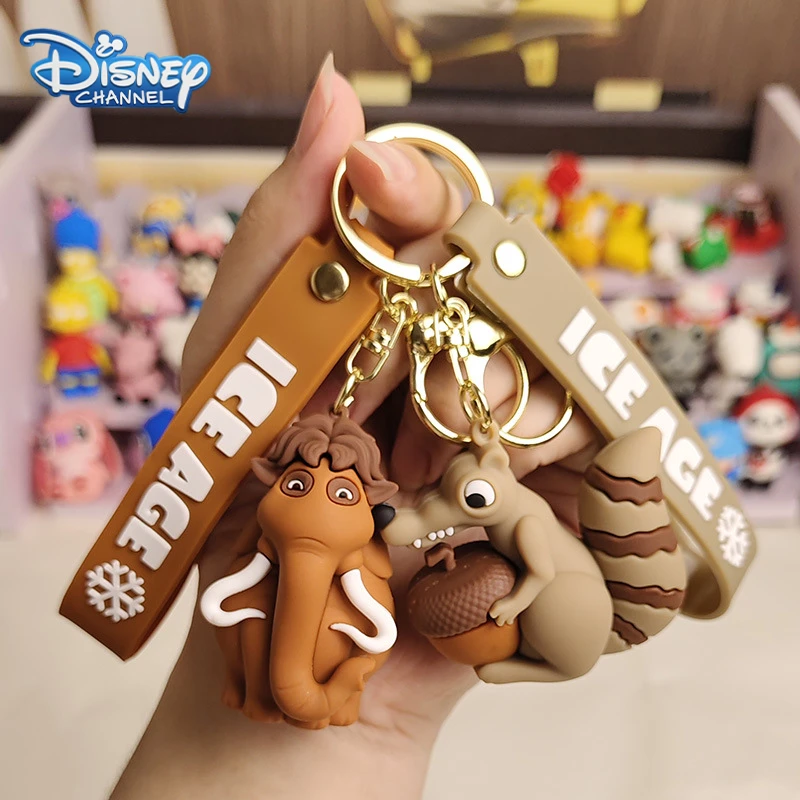 Ice-Age-Keychains-Manny-Diego-Sid-Disney-Keyrings-Mammoth-RAZ-Anime ...