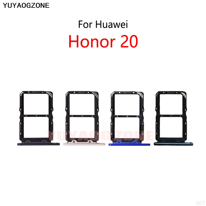 For Huawei Honor 20 New SIM Card Slot Tray Holder Sim Card Reader ...