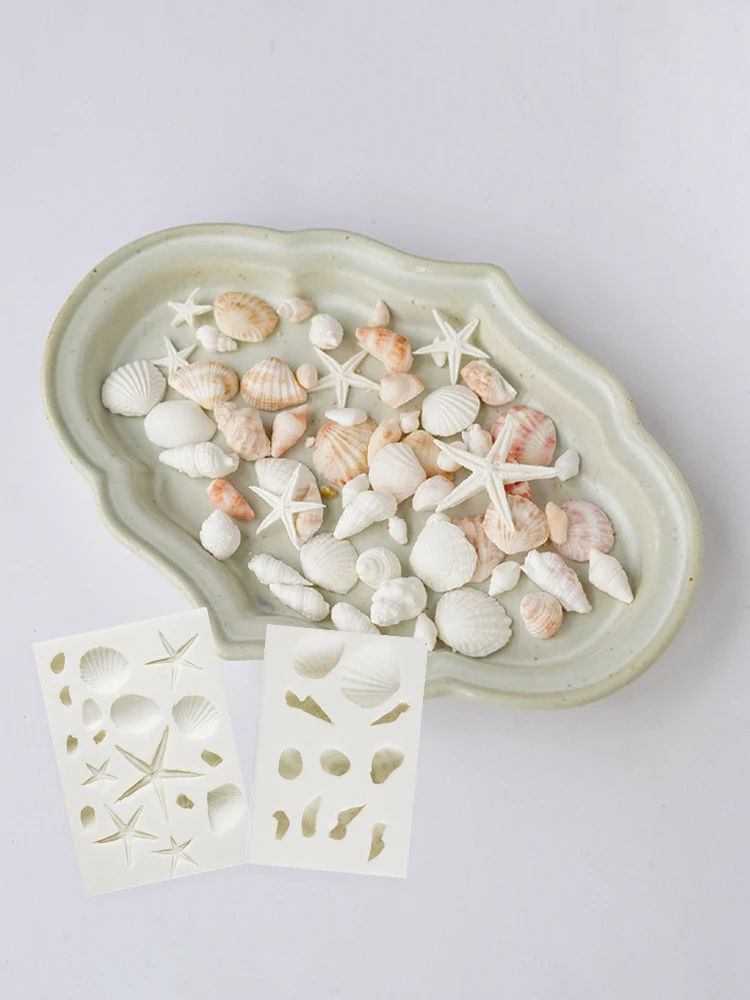 Starfish-Shell-and-Conch-Silicone-Mold-Ocean-Wind-Handmade-Scented ...