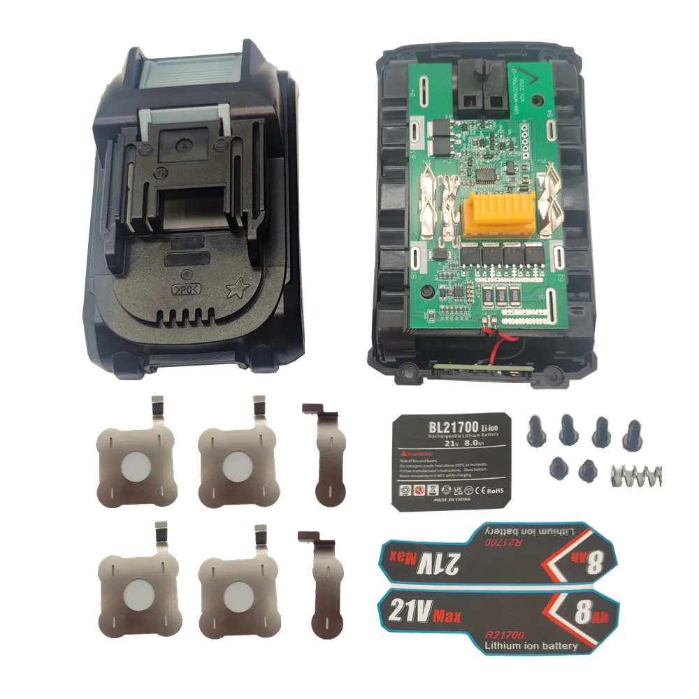 Li-ion-Battery-Case-para-Makita-prote-o-de-carregamento-placa-de ...