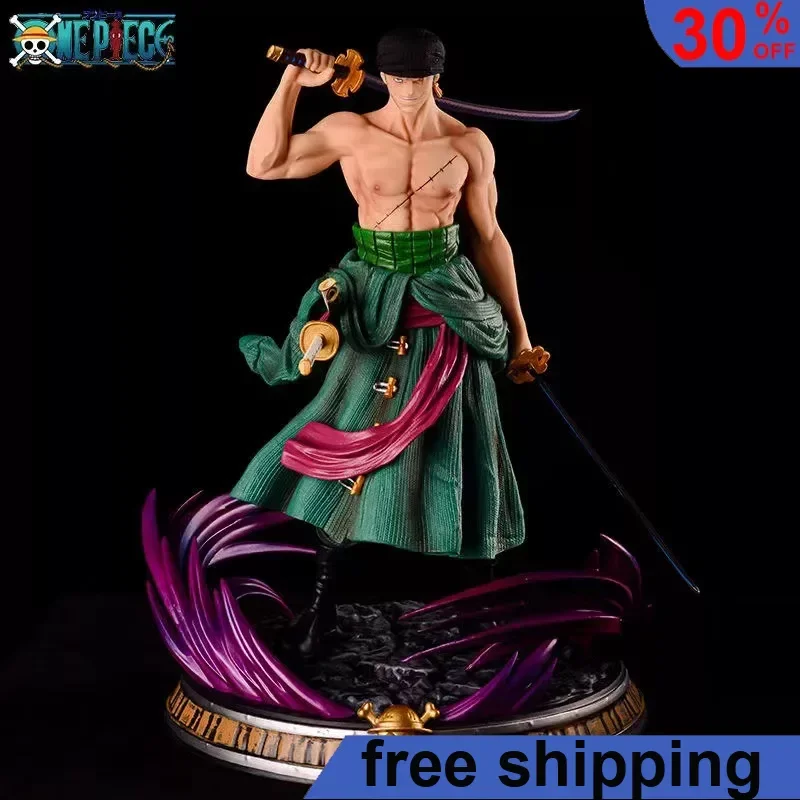 35cm-ONE-PIECE-Anime-Figure-Roronoa-Zoro-Statue-Collection-Action ...
