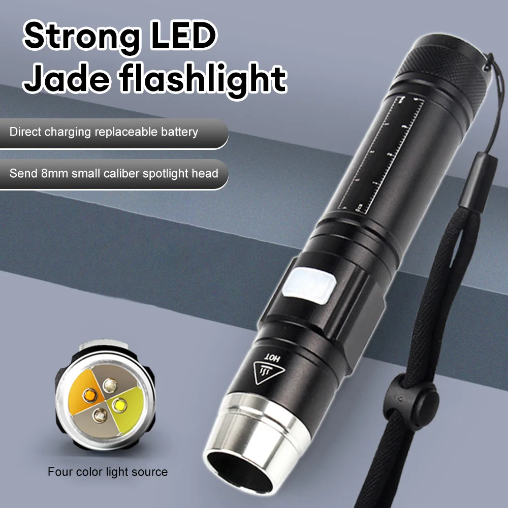 Pro Gem Identification Flashlight Jade Jewelry Gemstone Identification Lights Mini LED ...