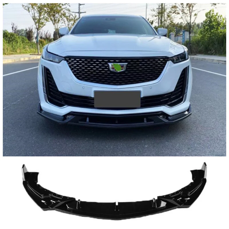 High-Quality-ABS-Bright-Back-ABS-Carbon-fiber-Bumper-Front-Lip-Splitter ...