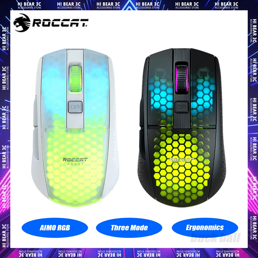 ROCCAT-Burst-Wireless-Gaming-Mouse-Aimo-Dynamic-RGB-Mice-Titan-Optics ...