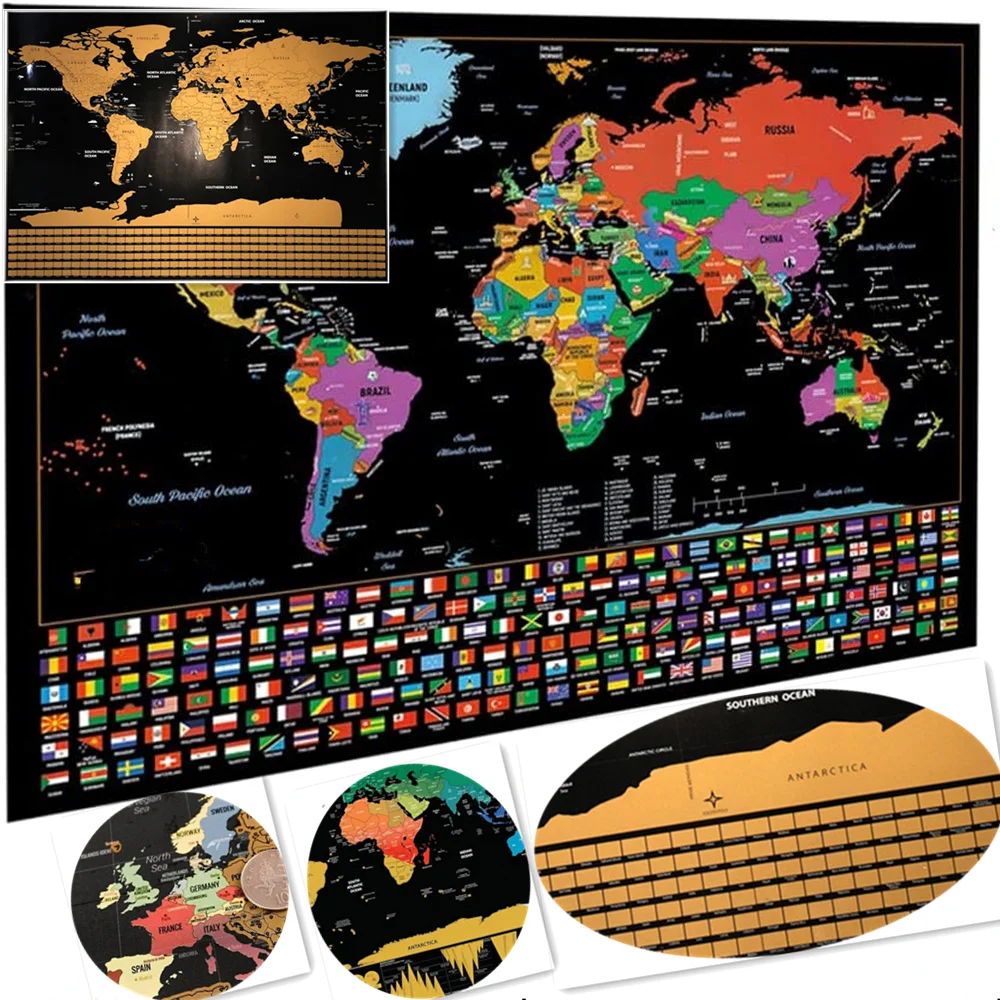 Deluxe-Global-Scratch-Off-Maps-With-Flags-Top-Gold-Scratch-Off-Layer ...