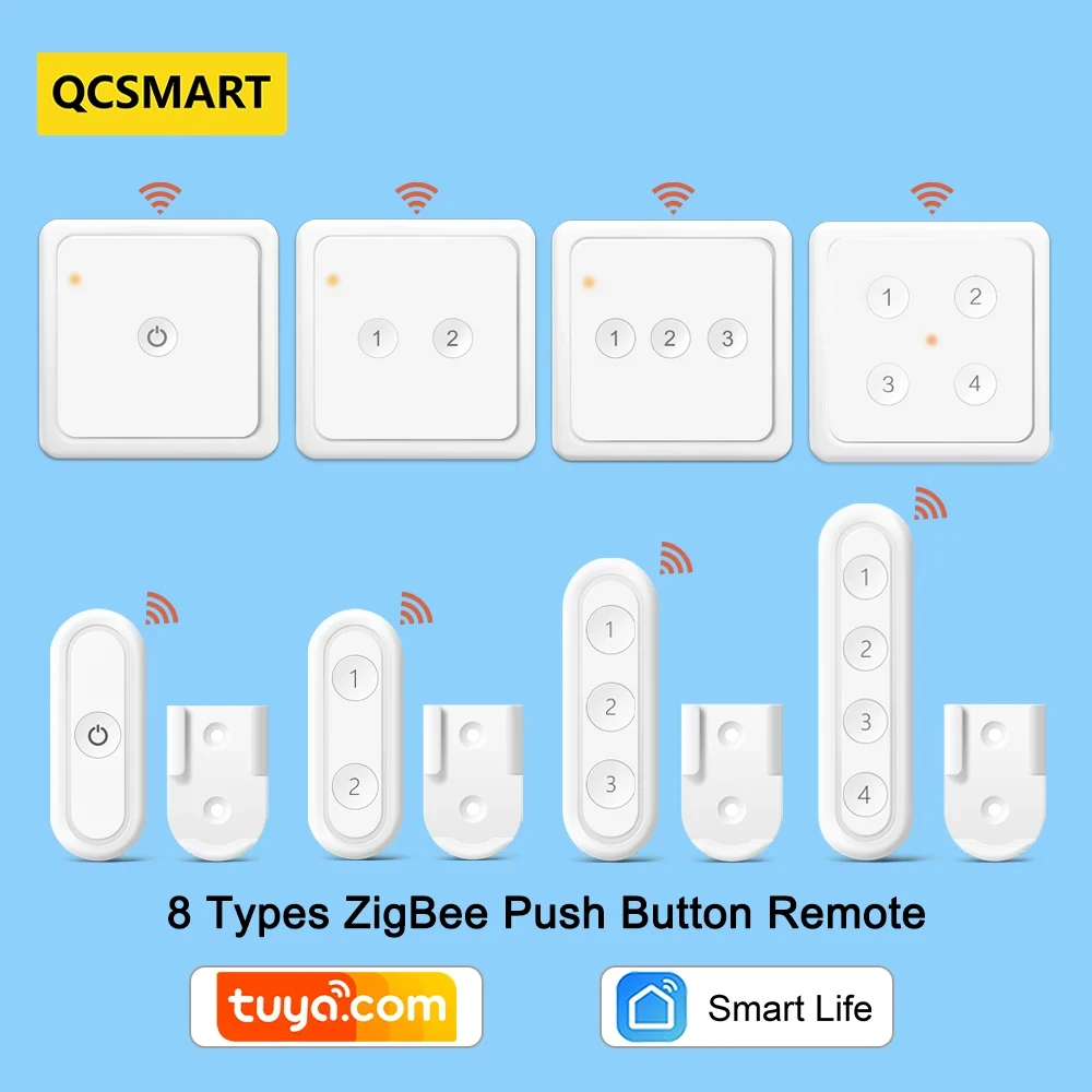 ZigBee-3-0-Wireless-8-Type-Push-Button-Switch-Remote-Tuya-Smart-Life ...