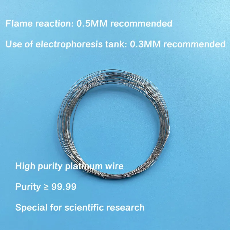 50CM-Pure-platinum-wire-electrophoresis-cell-electrode-anode-platinum-wire-flame-reaction ...