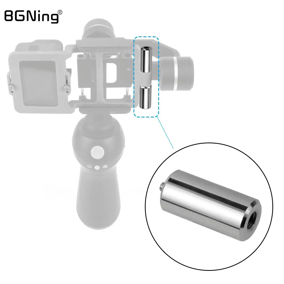 Handheld Gimbal Counterweight Calibration Balance Weight Counter 31g ...