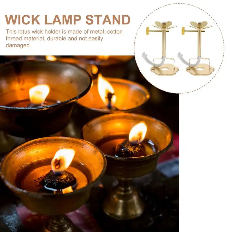 2Pcs Butter Lamp Wick Holder – Tranquil Home Store