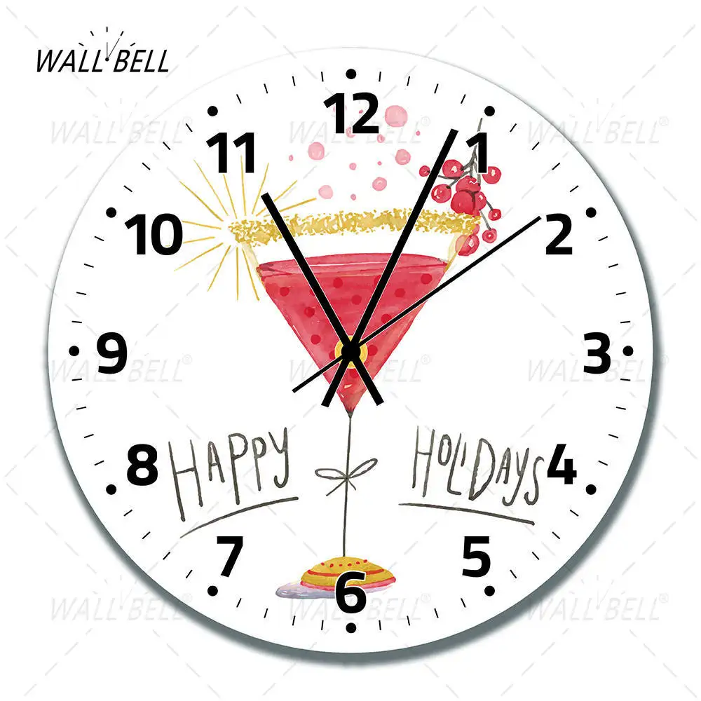Gin Oclock Clock Clipart