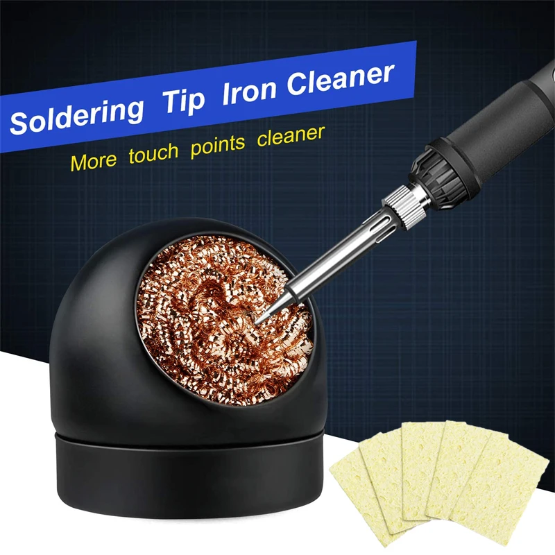 Cleaning Ball Desoldering Soldering Iron 5pcs Clean Sponge Clean Nozzle ...