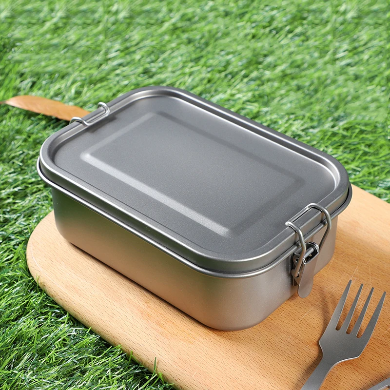 Titanium Alloy Food Storage Containers | Lunch Box Stainless Titanium ...