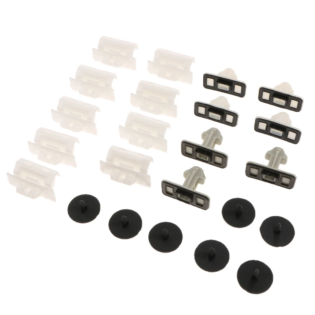 23-PCS-Set-Panel-Moulding-Clips-Retainer-4G0898909-for-Audi-A6-A6 ...