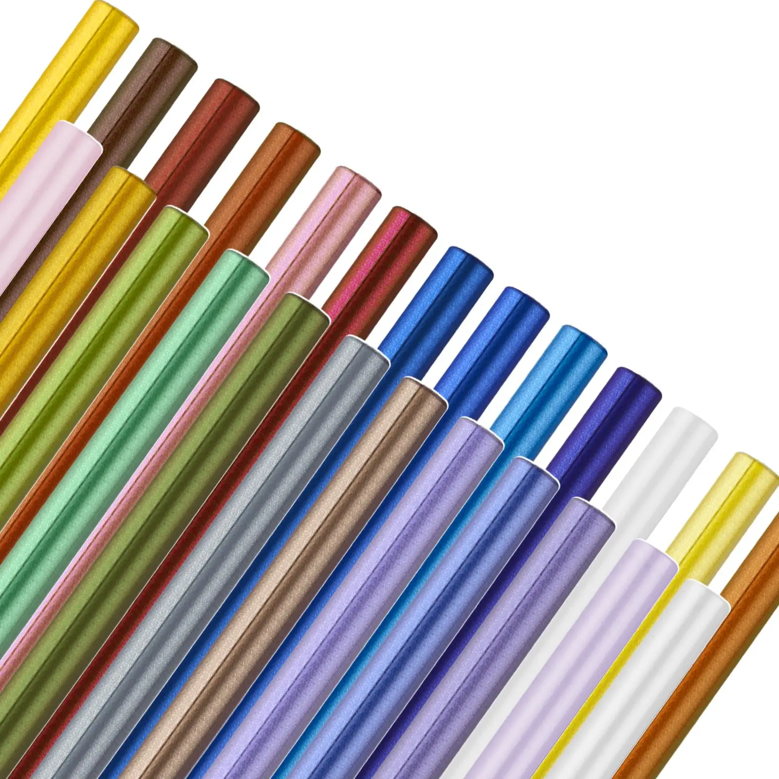 Antique Metal Color Hot Melt Glue Stick Silicone Bars For Gun Golden ...