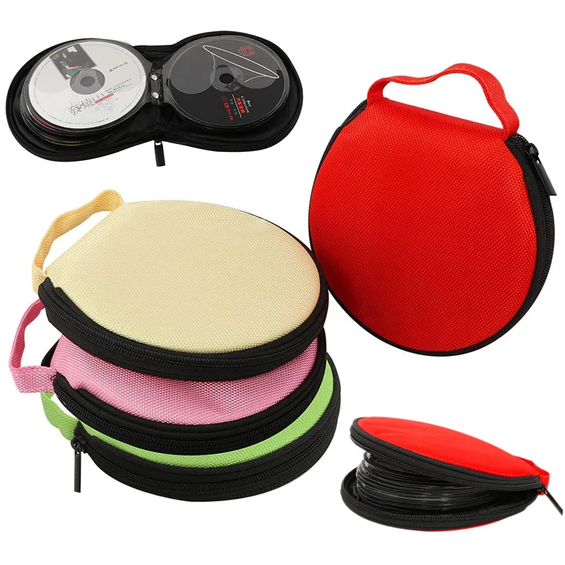 Estuche-port-til-para-CD-y-DVD-bolsa-de-almacenamiento-de-tela-Oxford ...