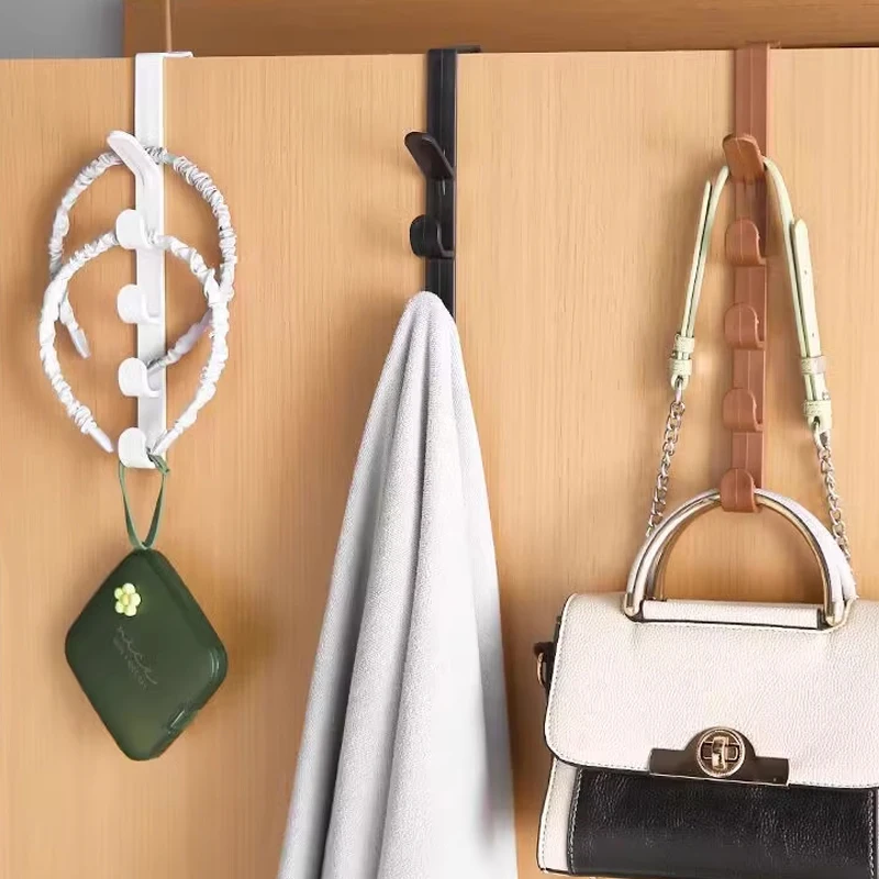 Multifunctional-Fivesegment-Hook-Portable-Coat-Hook-Door-Towel-Hook ...