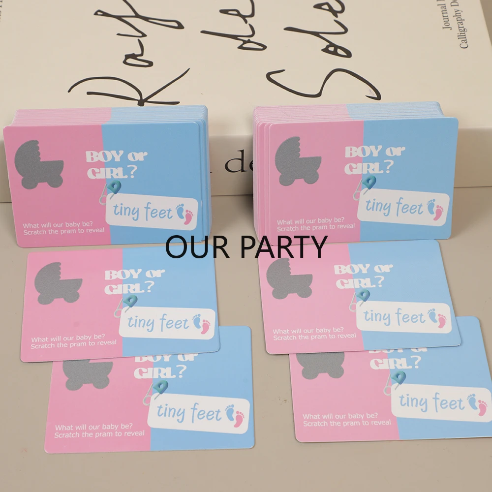 24Pcs-Set-Gender-Reveal-Theme-Boy-or-Girl-Game-Scratch-Cards-for-Team ...