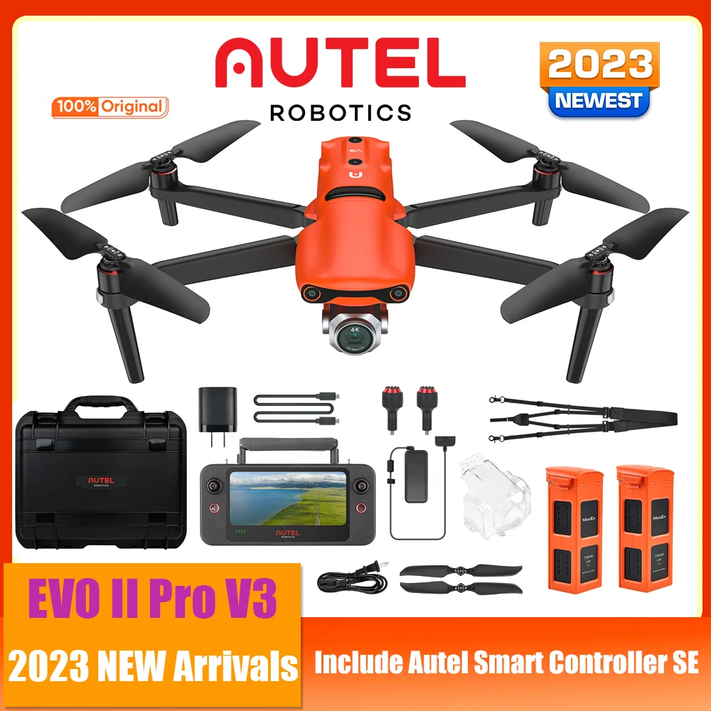 Autel Robotics EVO II Pro V3 6K Camera Drone 12-bit A-Log 15KM Image ...