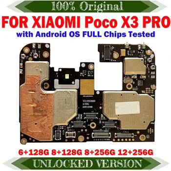 Original Unlocked Mainboard Full Working For Xiaomi MI POCO X3 PRO ...
