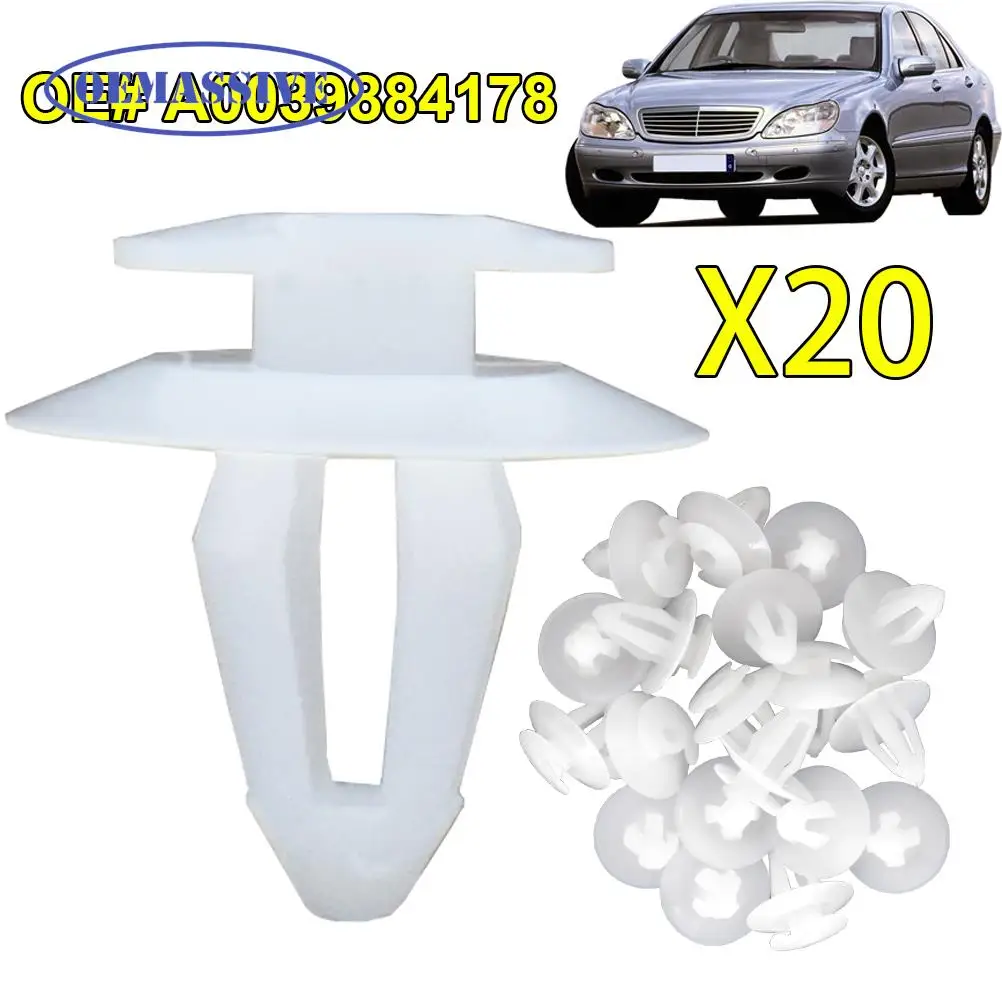 OEMASSIVE-20-Pcs-Car-Door-Card-Trim-Retainer-Interior-Door-Panel ...