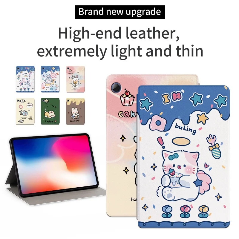Funda protectora de cuero PU para tableta Huawei MatePad Pro 11/SE/M6 ...