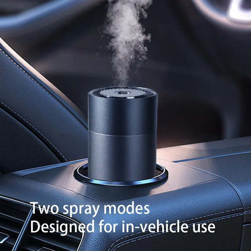 Humidifier-Diffuser-For-Car-Small-260ml-Air-Humidification-Led-Light ...