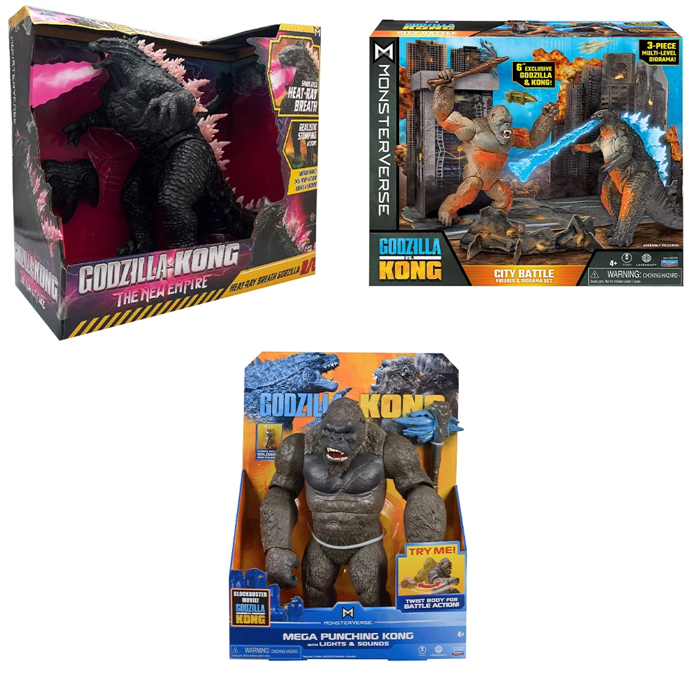 Figura-DE-ACCI-N-DE-Monsterverse-Godzilla-vs-Kong-Mega-paquete-de ...